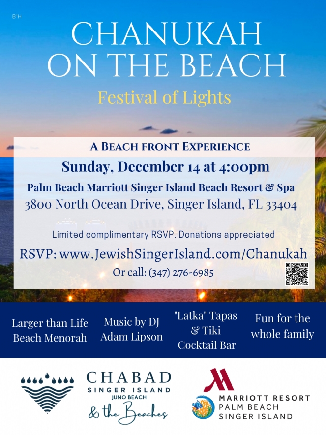 Chanukah on the Beach- Festival of Lights | Chanukah On The Beach ...